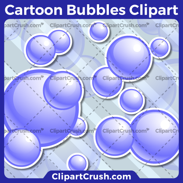 Cartoon Bubbles Clipart - Bubbles Clip Art SVG Vector Art Graphics ...